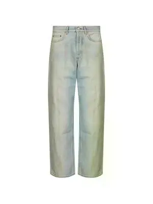 MAGLIANO Faded Straight-leg Jeans - Blue