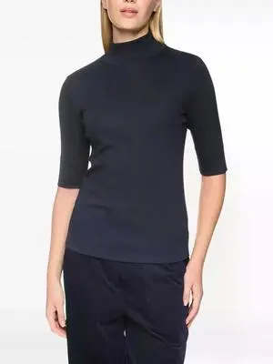 MARCCAIN High-neck Elbow-sleeve T-shirt