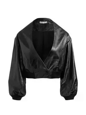 Alice + Olivia Sylvia Wrap Jacket - Black