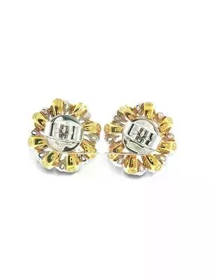 HYT JEWELRY Embellished Emerald Earrings