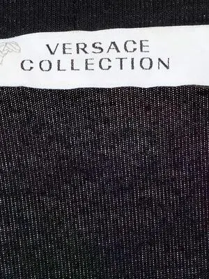 Versace Crystal-embellished T-shirt