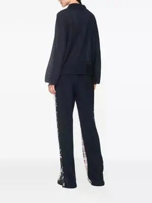 MARCCAIN Fine-knit Polo Sweater - Blue