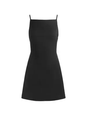 Alice + Olivia Cherie Square-neck Mini Dress