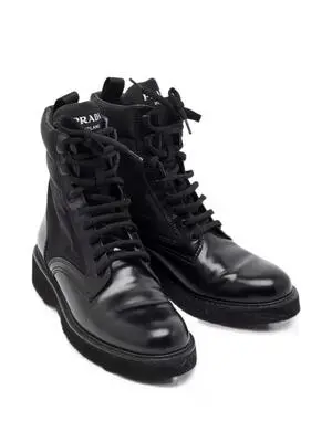 Prada Monolith Combat Boots