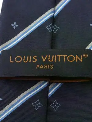 LOUIS VUITTON Monogram Stripe Tie