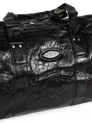 EPHMRL Crack-effect Leather Duffel Bag