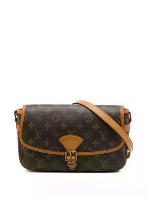 LOUIS VUITTON 2004 Monogram Sologne Crossbody Bag - Brown