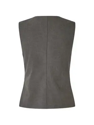 Samsøe Samsøe Sarima Zip-up Sleeveless Vest