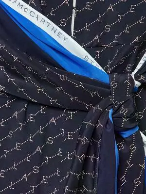 Stella McCartney Logo-print Belted Jumpsuit