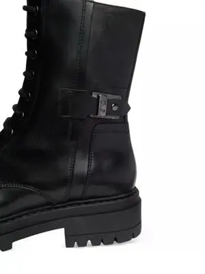 NEROGIARDINI Buckle-detail Lace-up Boots