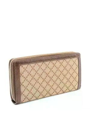 Gucci 2010s Diamante Bamboo Wallet - Neutrals