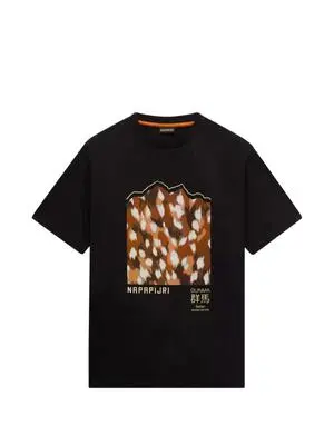 NAPAPIJRI Graphic-print T-shirt - Black