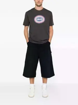 Deus Ex Machina Refuge Logo-print Cotton T-shirt - Grey