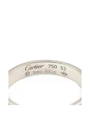 Cartier 2010s Mini Love Ring - Silver