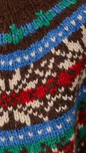 Howlin' Living In The Light Fair Isle Pullover