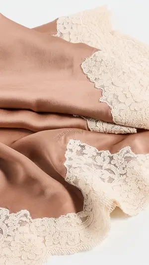 Zimmermann Lace Silk Stole Shawl