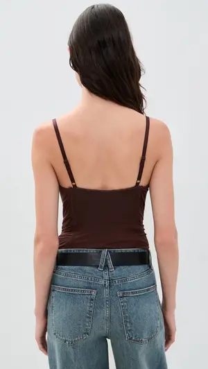 Free People Hard Launch Corset Thong Bodysuit