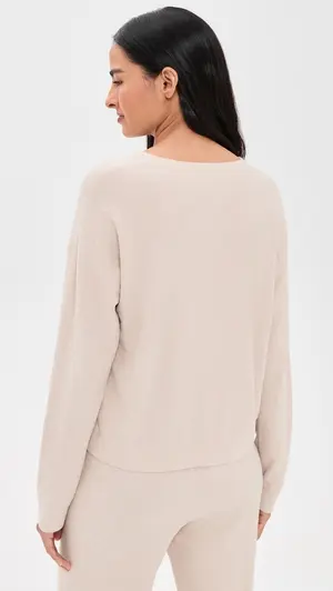Barefoot Dreams Ccul Diamond Quilt Henley