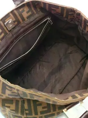Fendi 2000s Zucca Canvas Tote Bag