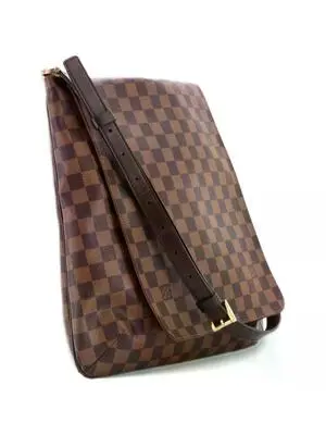 LOUIS VUITTON Musette Handbag Damier Gm Crossbody Bag