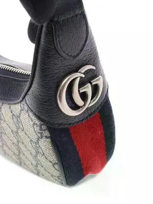 Gucci 2010s Mini Ophidia Gg Supreme Shoulder Bag