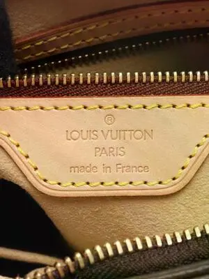 LOUIS VUITTON 2001 Mm Looping Monogram Shoulder Bag - Brown