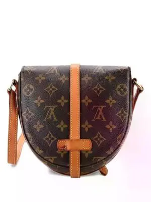 LOUIS VUITTON Chantilly Handbag Monogram Canvas Pm Crossbody Bag - Brown