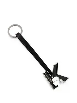Karl Lagerfeld Logo-plaque Cardholder And Keyring Set