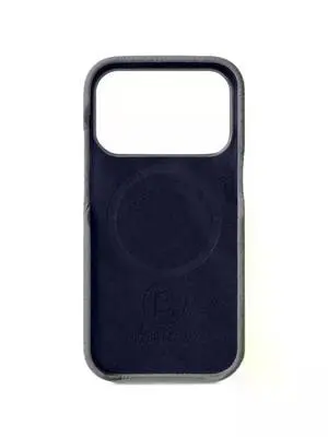 MAISON DE SABRE Dritan Pro Max 17 Leather Phone Case - Grey