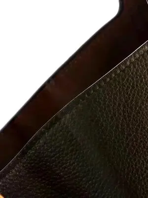 Gucci Softbit Leather Maxi Hobo Bag - Green