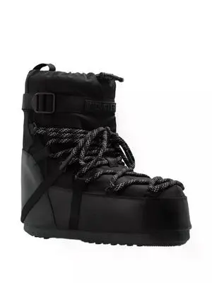Moncler X Moon Boot Icon Low Snow Boots - Black