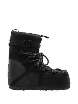 Moncler X Moon Boot Icon Low Snow Boots - Black