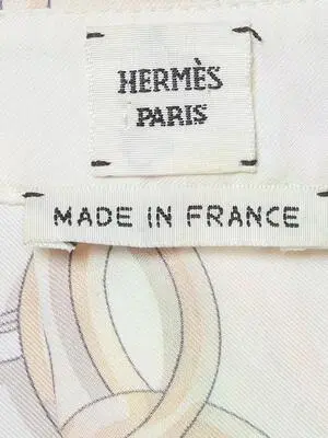 Hermès Buckle-print Silk Shirt