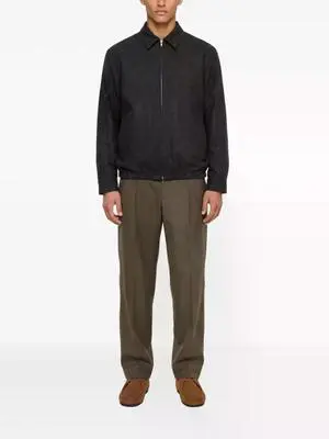 MAGLIANO Zip-up Elasticated-hem Jacket - Grey