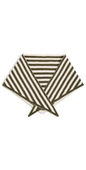 DAMSON MADDER Striped Triangle Scarf - Multi