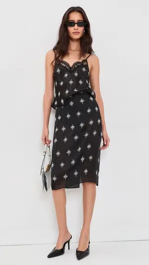 FLEUR DU MAL Star Embellished Top