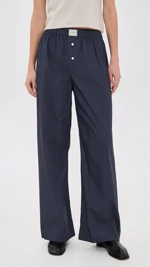 Comme Si La Boxer Alta Poplin Pants