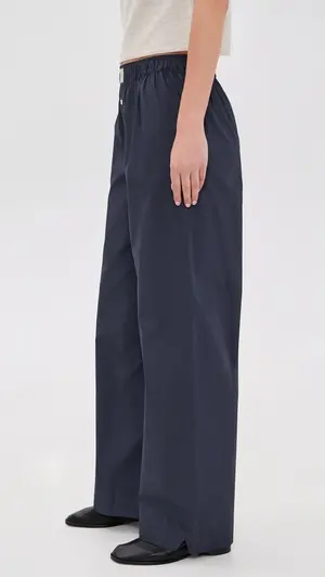 Comme Si La Boxer Alta Poplin Pants