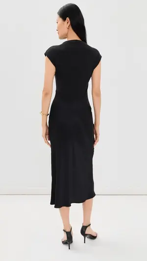 Sablyn Mirella Silk Bias Cut Dress