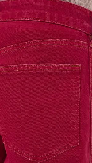 Good American Vintage Mid Wide Crop Jeans