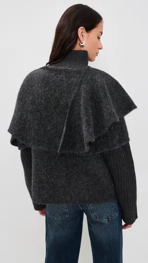 FRAME The Wrap Cape Coat