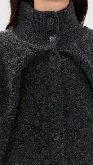 FRAME The Wrap Cape Coat