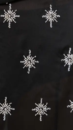 FLEUR DU MAL Star Embellished Skirt