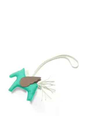 Hermès 2023 Pm Rodeo Pegasus Bag Charm - Green