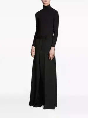Balenciaga Pleated Virgin-wool Trousers