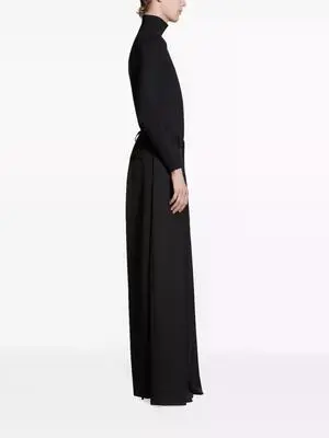 Balenciaga Pleated Virgin-wool Trousers