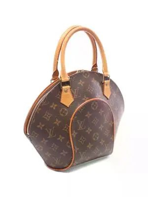 LOUIS VUITTON 1998 Pm Monogram Ellipse Tote Bag - Brown