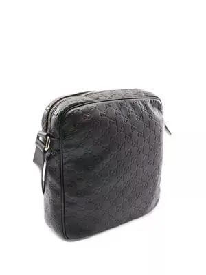 Gucci 2010s Guccissima Shoulder Bag - Brown