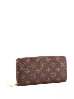 LOUIS VUITTON Zippy Wallet Monogram Canvas Small Wallets - Brown