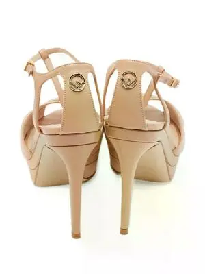 Fendi Duo T-strap Platform Sandals